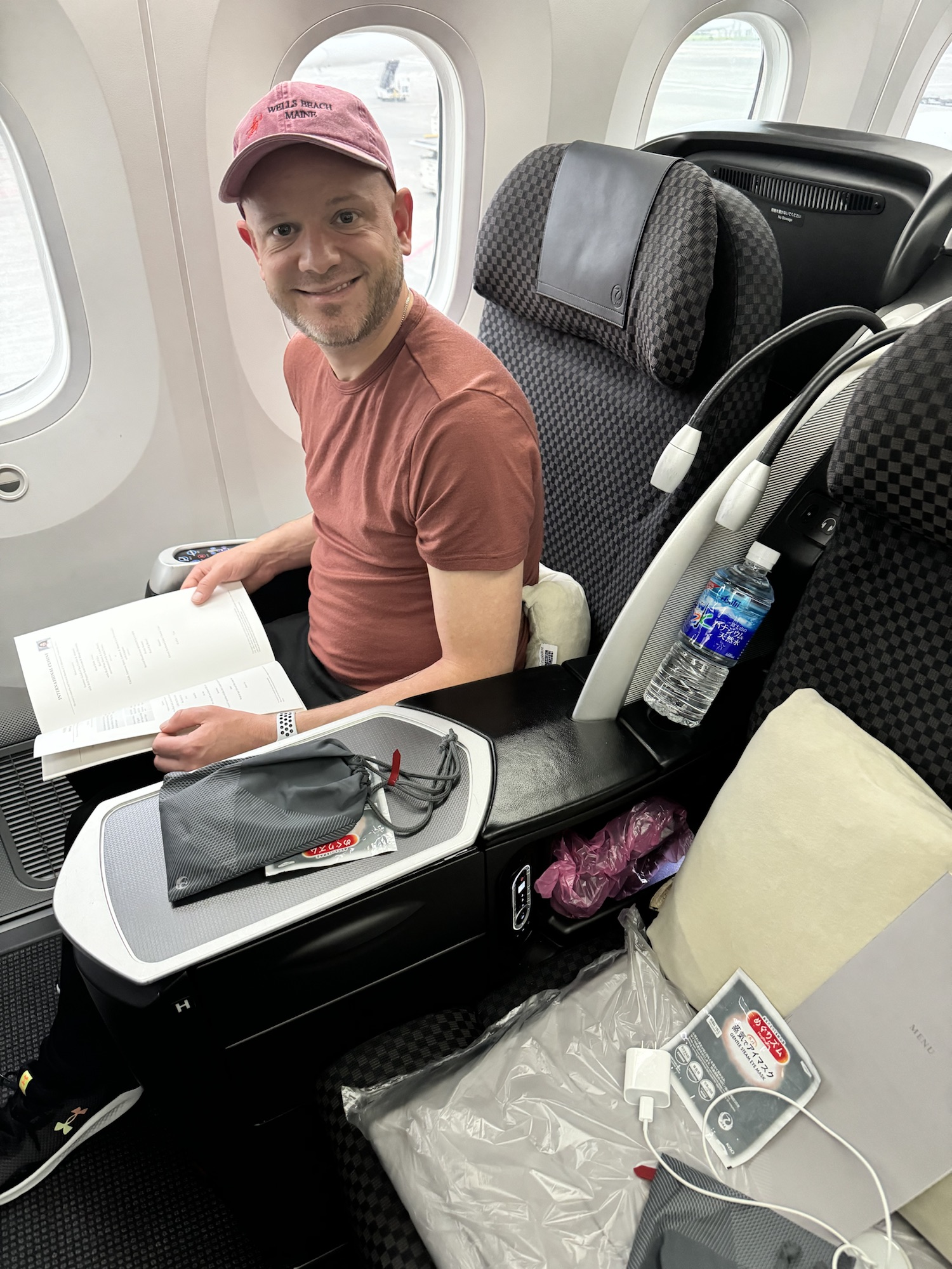 Japan Airlines Business Class Review – Out And Abroad